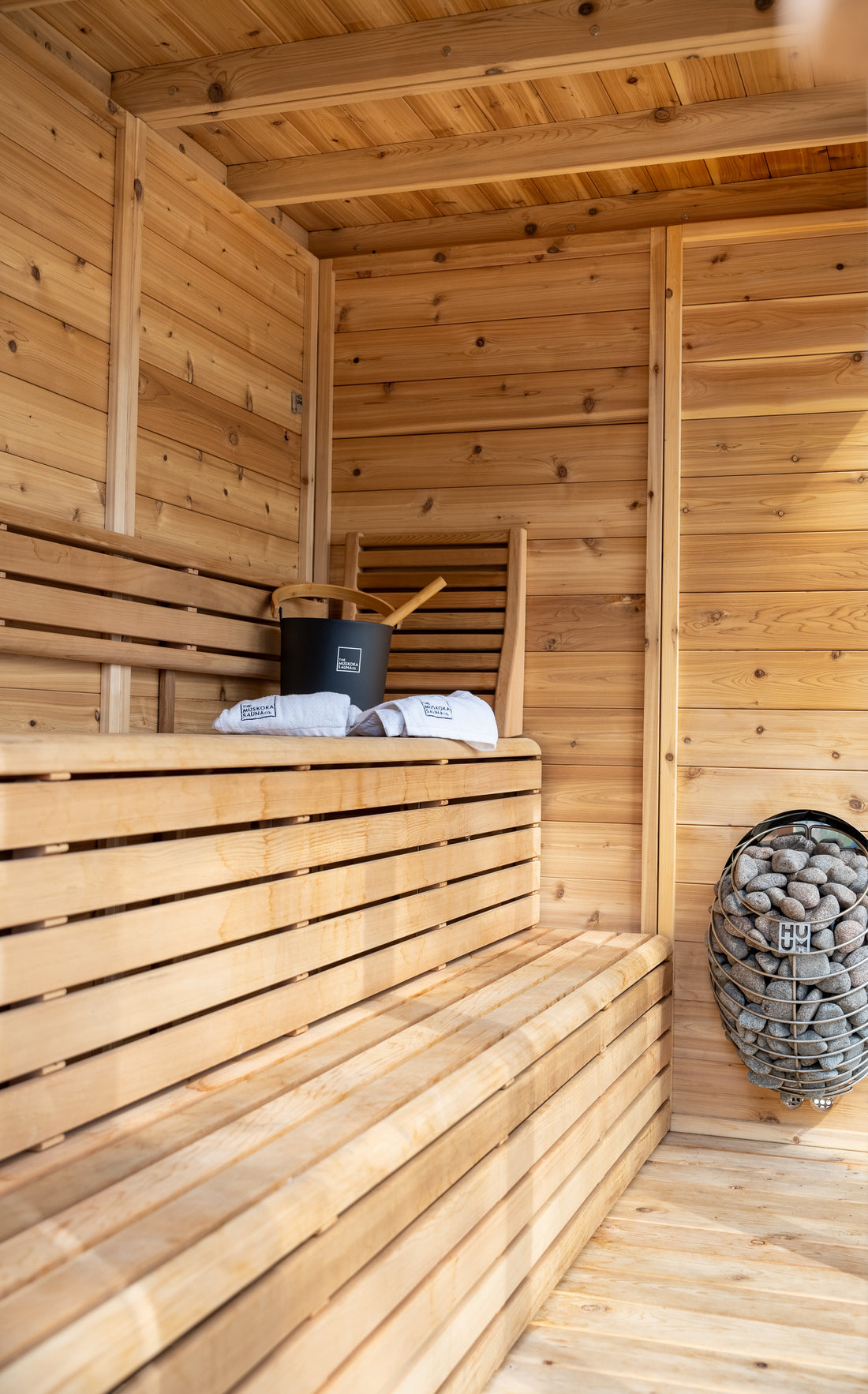 Sauna Assembly | Building a Cedar Sauna – themuskokasaunaco